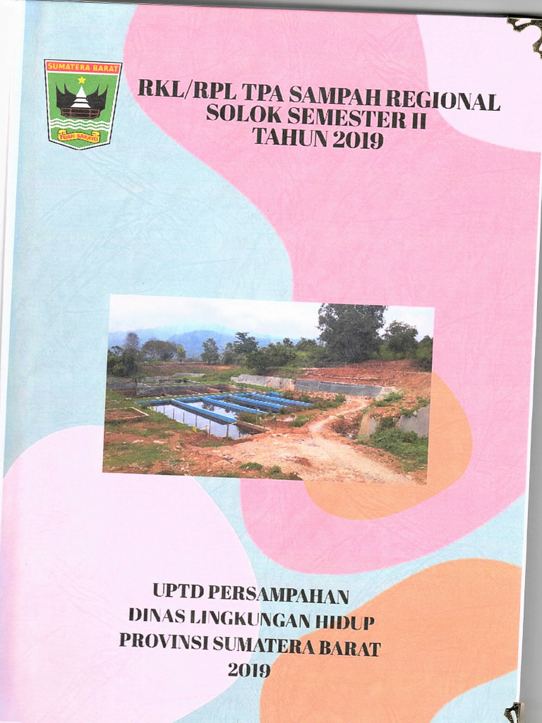 244 Laporan RKL RPL TPAS Solok 2019 | PDF