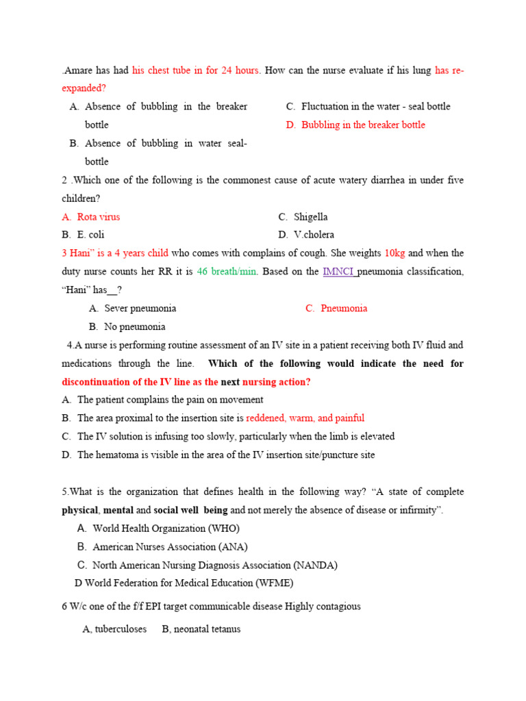 Safe Intry PDF Pneumonia Nausea