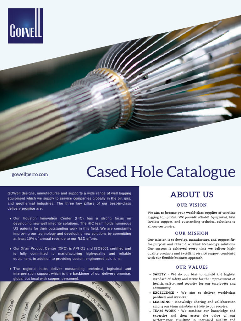 GOWell Wireline Logging Solutions | PDF | Flow Measurement | Ultrasound