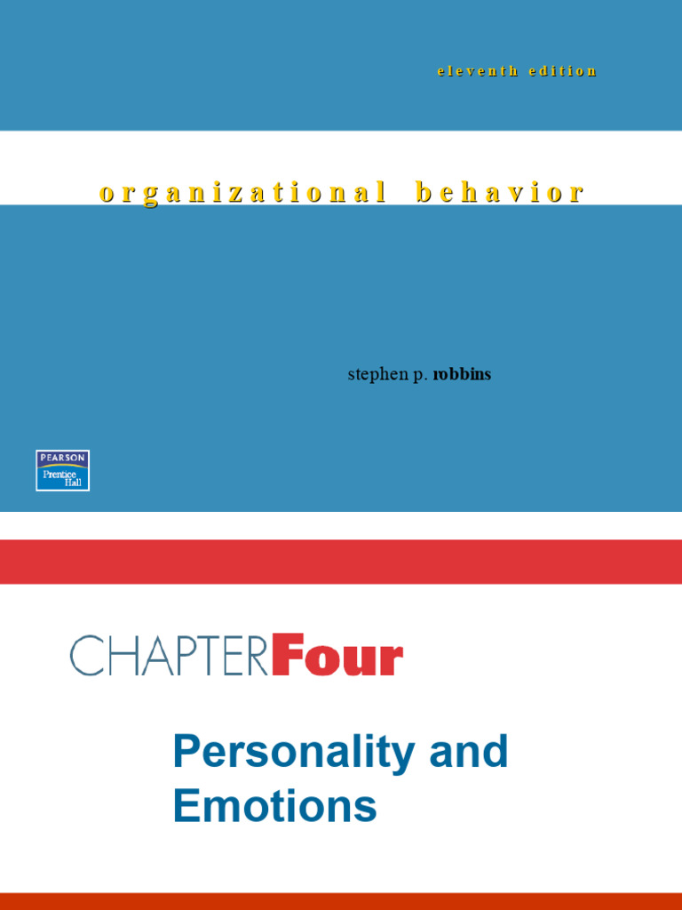CH 4 | PDF | Emotions | Extraversion And Introversion
