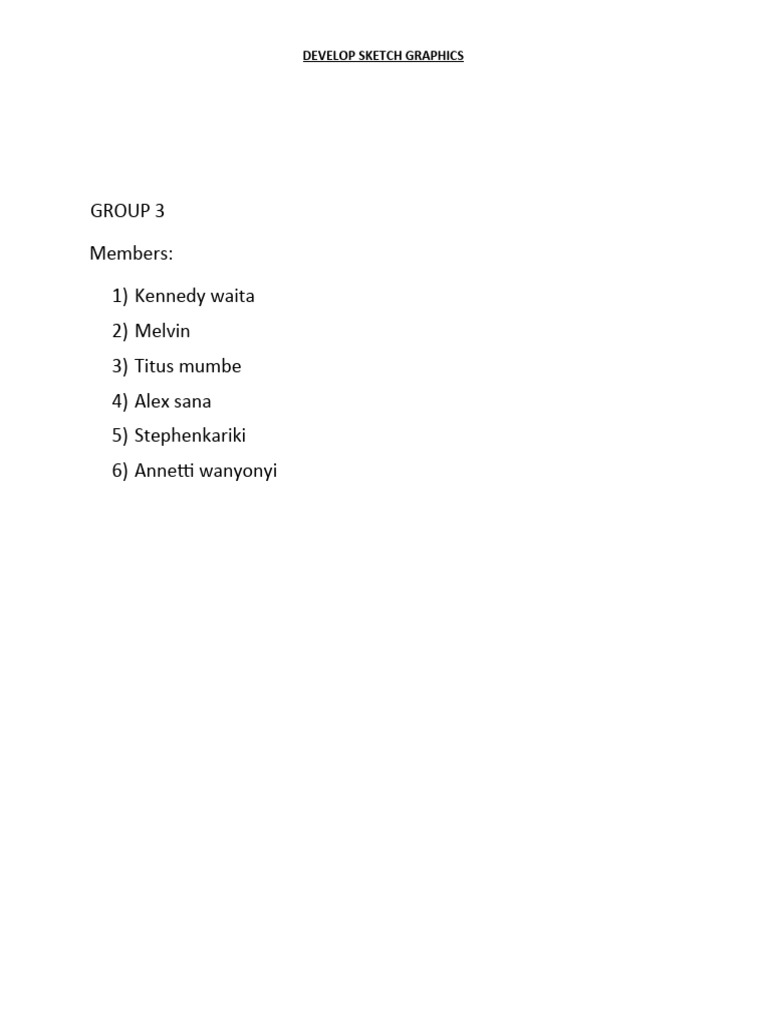 Essential Materials for Sketch Graphics | PDF | Drawing | Color