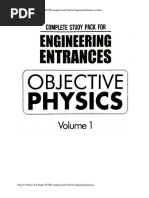 Objective Physics Vol1 - DC Pandey | PDF | Academic Administration | Recruitment