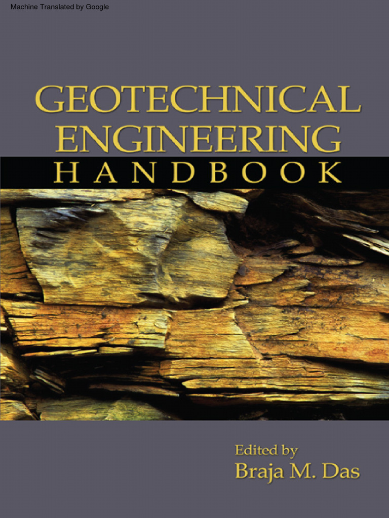 Manual de Ingeniería Geotécnica | PDF | Arcilla | Roca (geología)