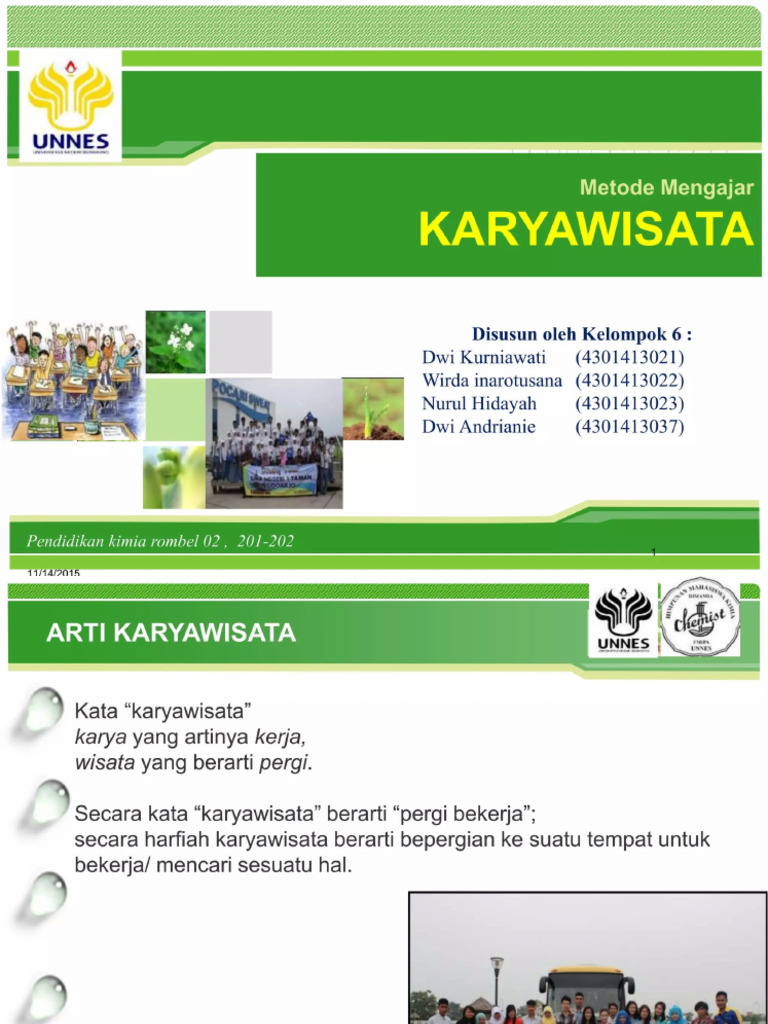 Metode Karya Wisata Kelompok 6 Spk | PDF