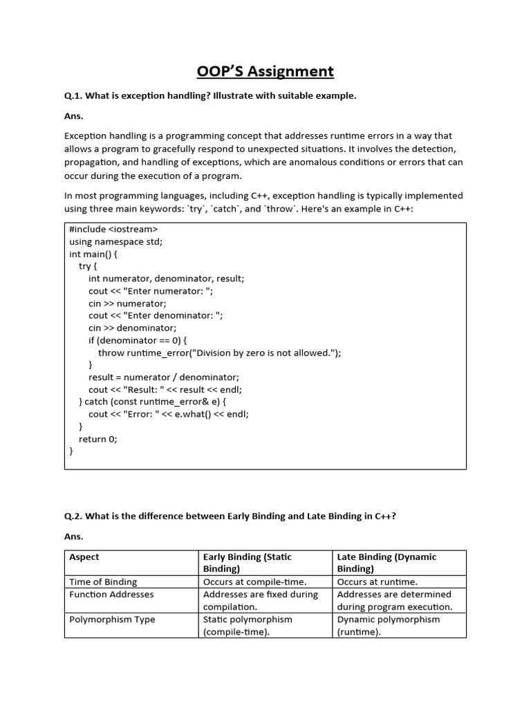 C++ Assignment | PDF | C++ | Namespace C++ Assignment | PDF | C++ | Namespace
