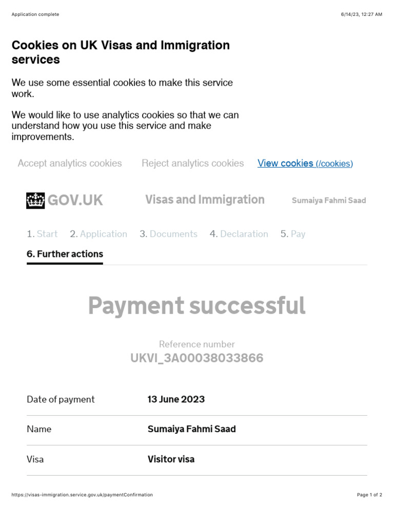 Application Complete-Sumaiya | PDF