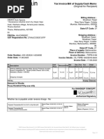 Indane Gas Invoice | PDF | Liquefied Petroleum Gas | Insurance