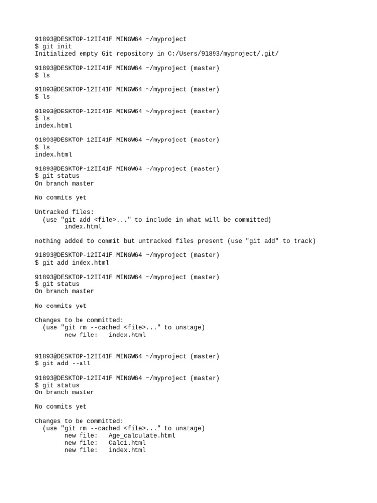 Git & Github | PDF | Computer File | Version Control Git & Github | PDF | Computer File | Version Control