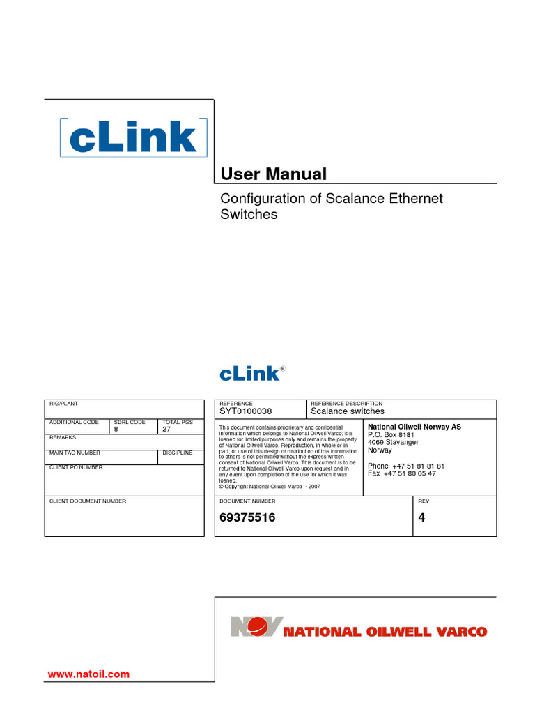 ST8583-DCN-011 - How to replace a Scalance switch - Rev. 0 ...