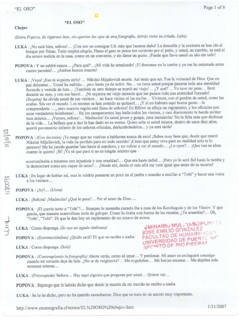 El Oso | PDF