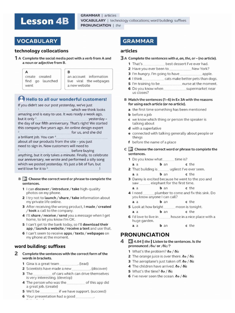 Workbook Homework | PDF