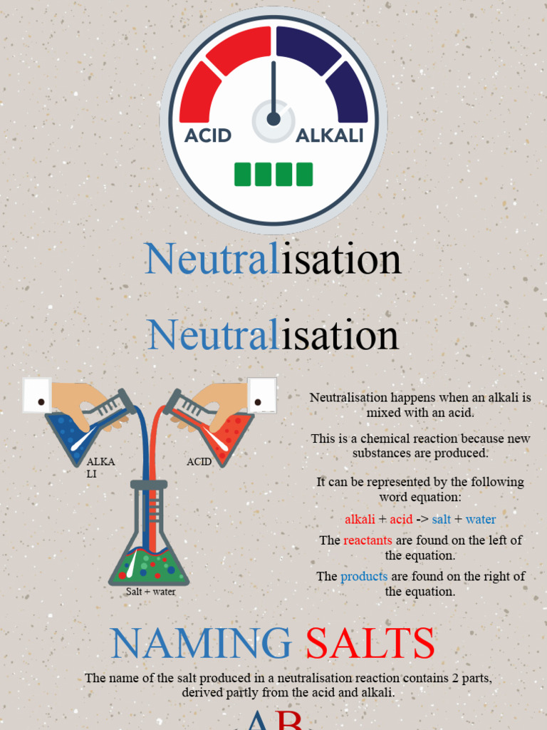 9 Neutralisation | Download Free PDF | Acid | Materials