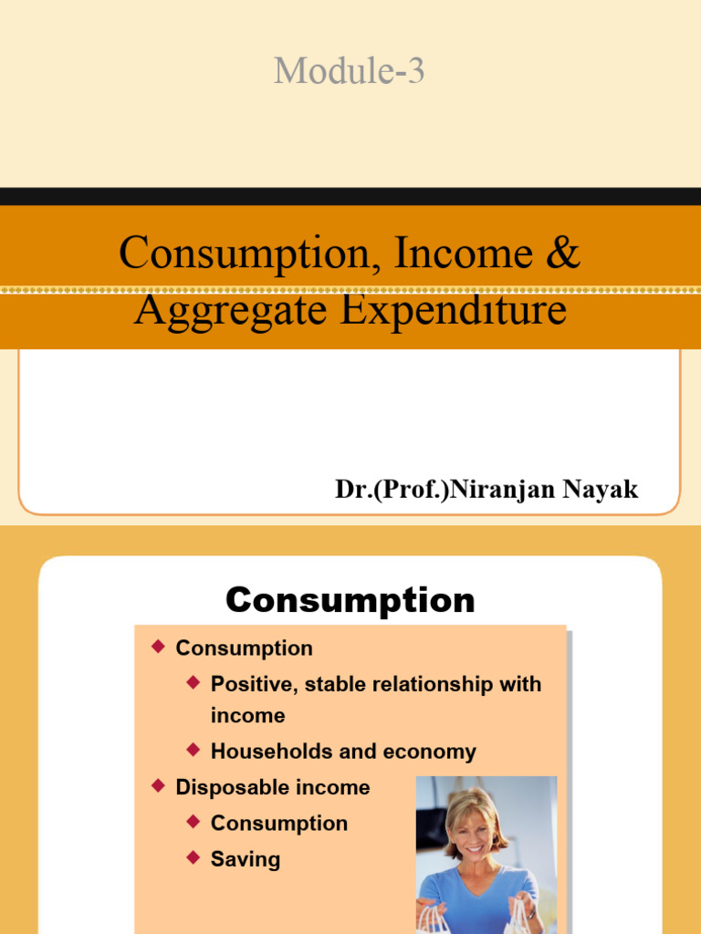 Module 3 | PDF | Consumption (Economics) | Interest