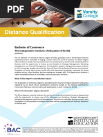 UFS EMS Rule Book 2024 Overview | PDF | Academic Degree | Bachelor's Degree
