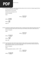 Contoh Soal EOQ | PDF | Teknologi & Rekayasa