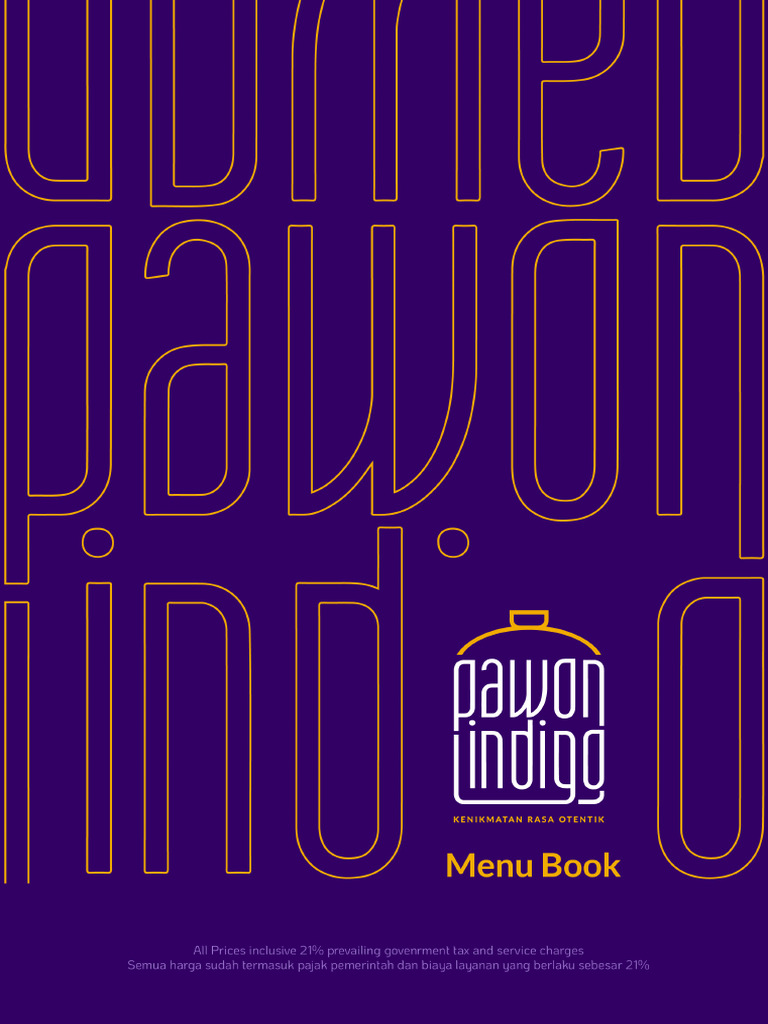 Menu Pawon Indigo | PDF