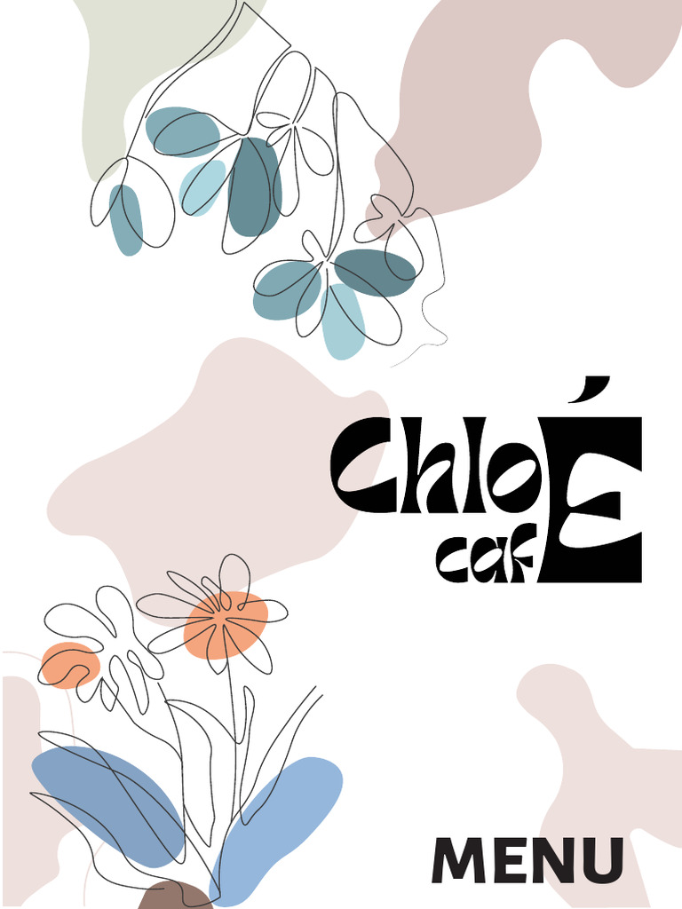 Chloe Caffe Menu 3005 Copy-2 | PDF