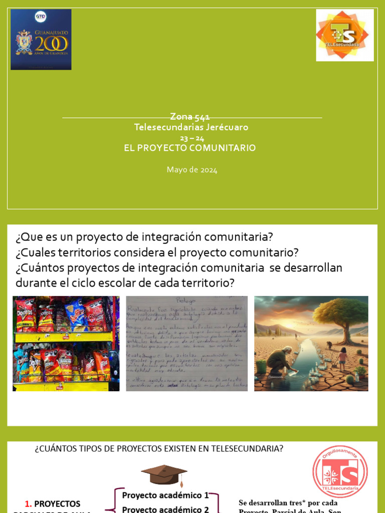 El Proyecto Comunitario | PDF | Escuelas | Plan de estudios