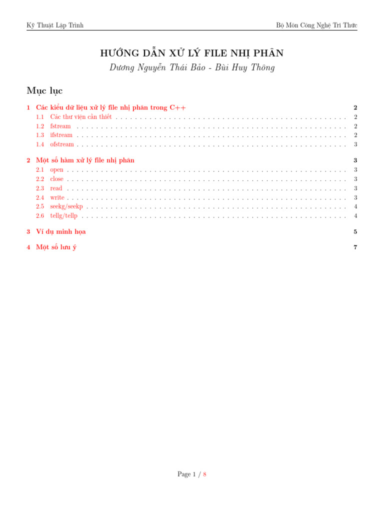 BinaryFile_T | PDF