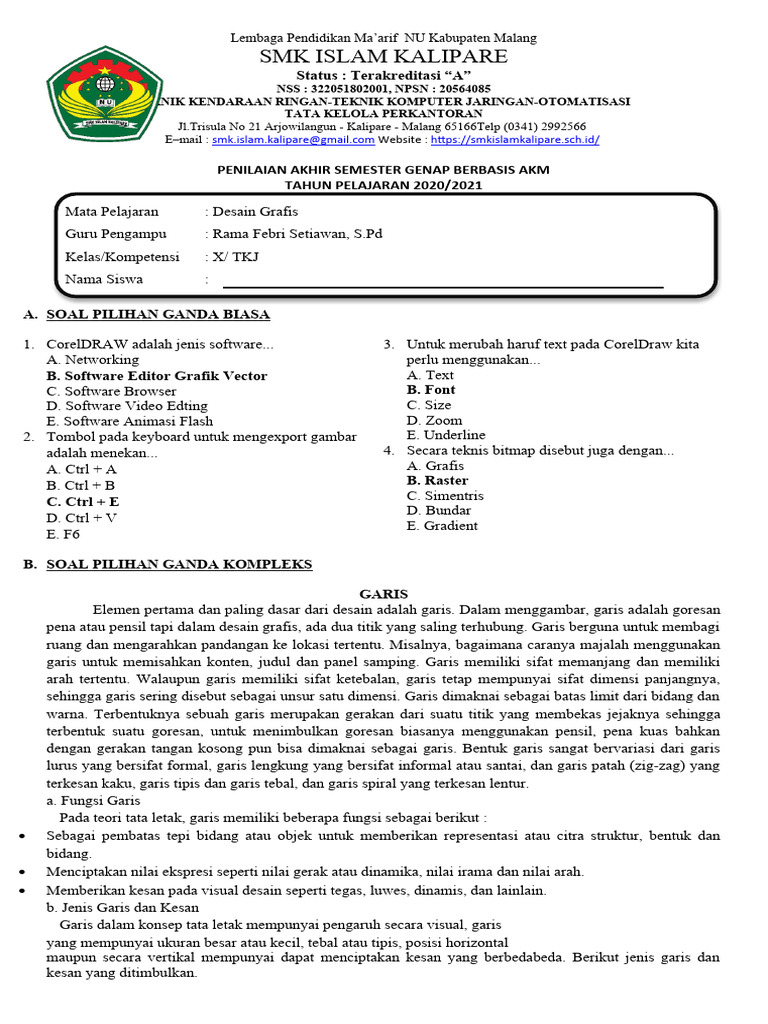Uas Akm Desain | PDF