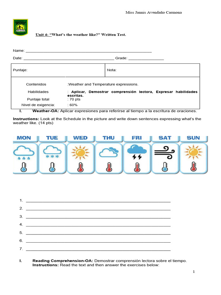 Evaluated worksheet 5A | PDF | Nature | Natural Sciences