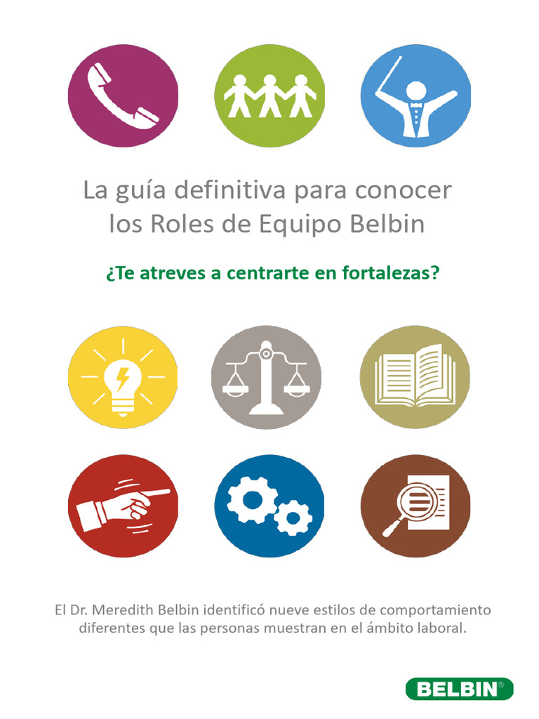 Nueve Roles de Equipo según Belbin | PDF | Pensamiento | Toma de ...