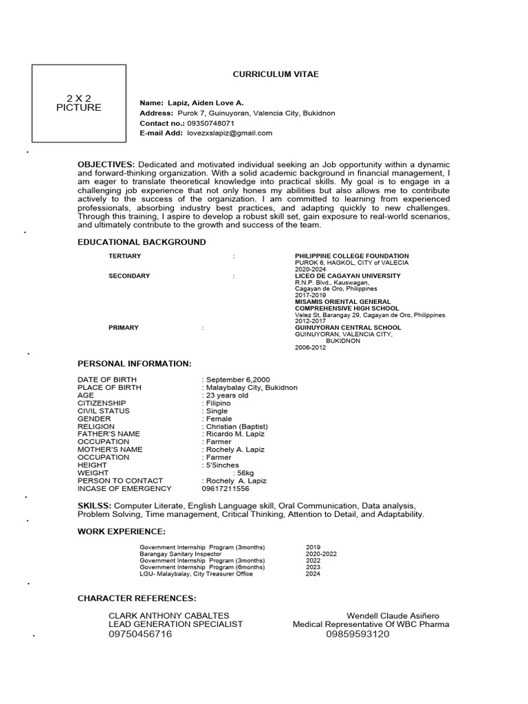 LAPIZ,RESUME | PDF | Behavior Modification | Learning