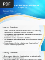 Paracusis of Willisi | PDF | Hearing Loss | Hearing