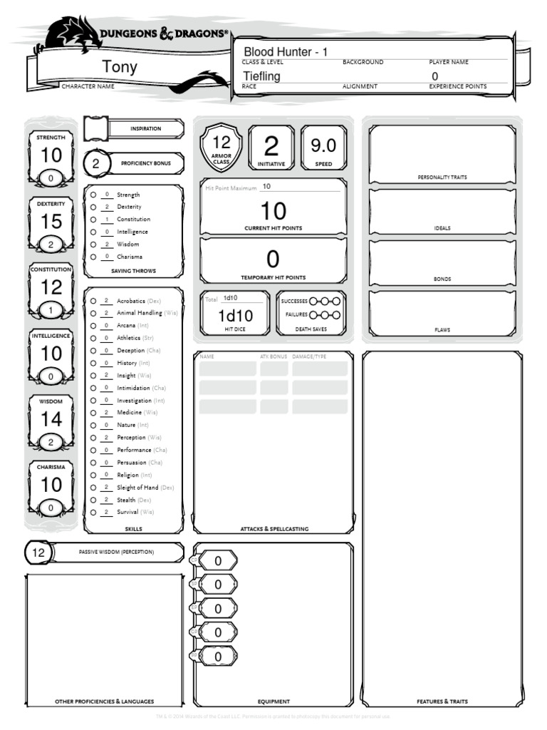 Tony 1 | PDF | Role Playing | Gaming