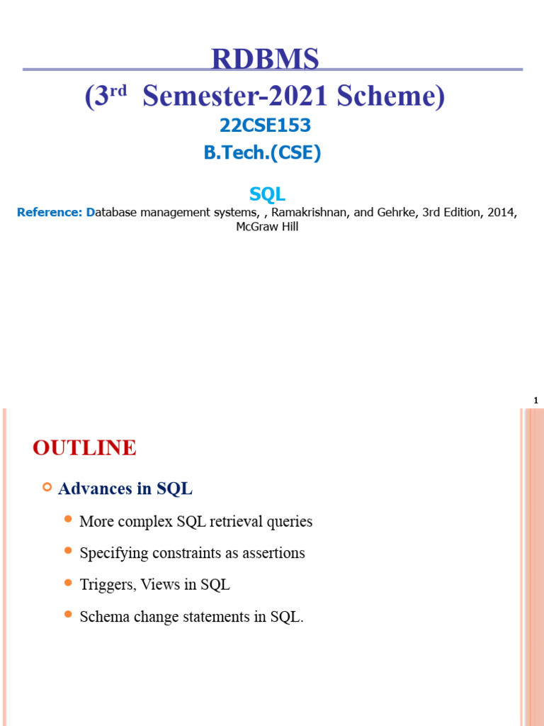 Module 4.0 | PDF | Pl/Sql | Sql