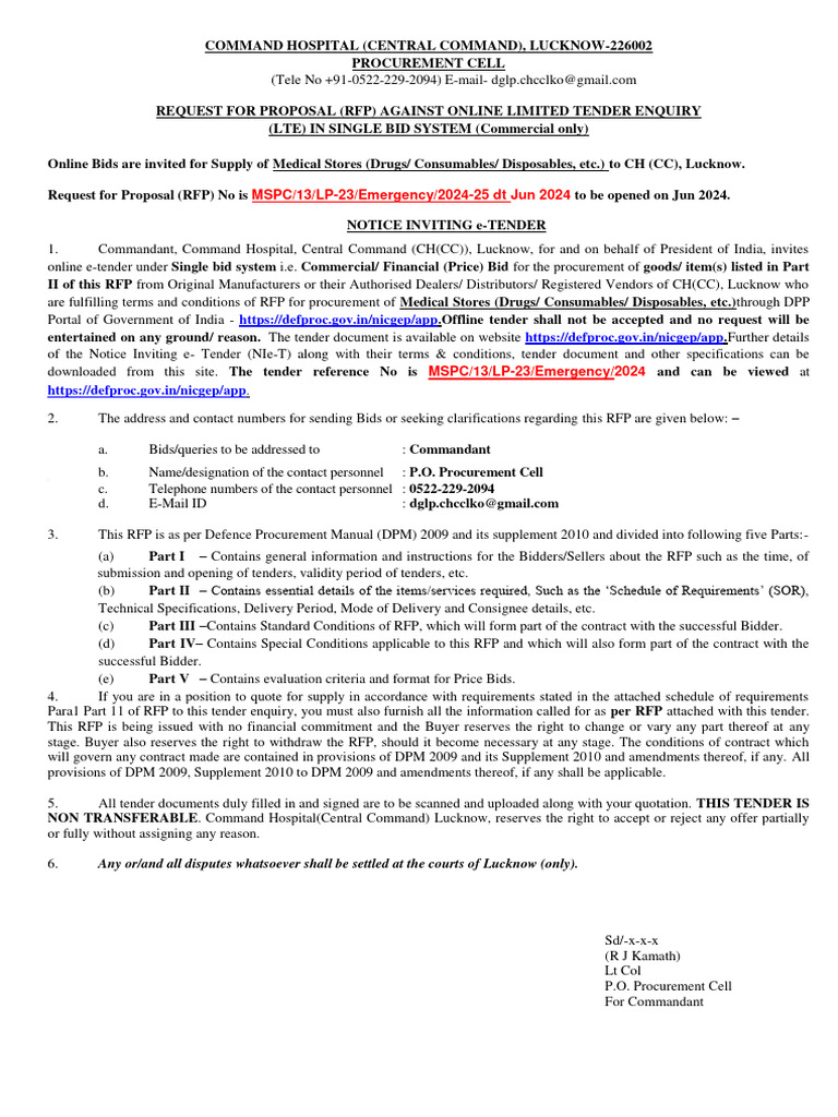 RFP 23 | PDF | Taxes | Request For Proposal