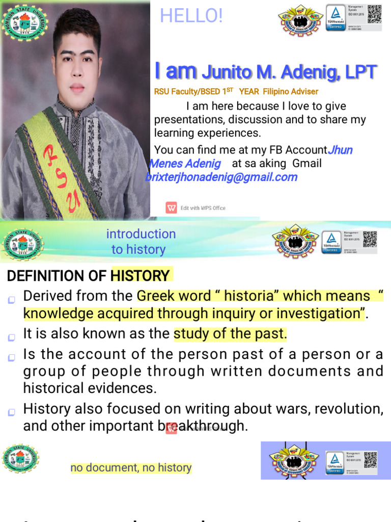 2 Cluster Readings in The Phil - History | PDF | Primary Sources | Diary