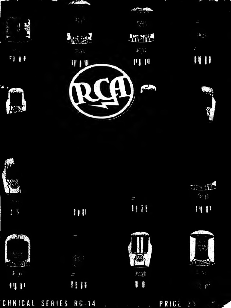 RC-14 1940 RCA 1940 - Text | PDF | Vacuum Tube | Amplifier
