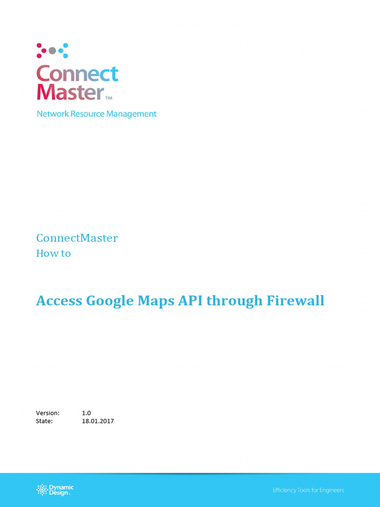 Access Google Maps API via Firewall | PDF | Proxy Server | Cyberspace