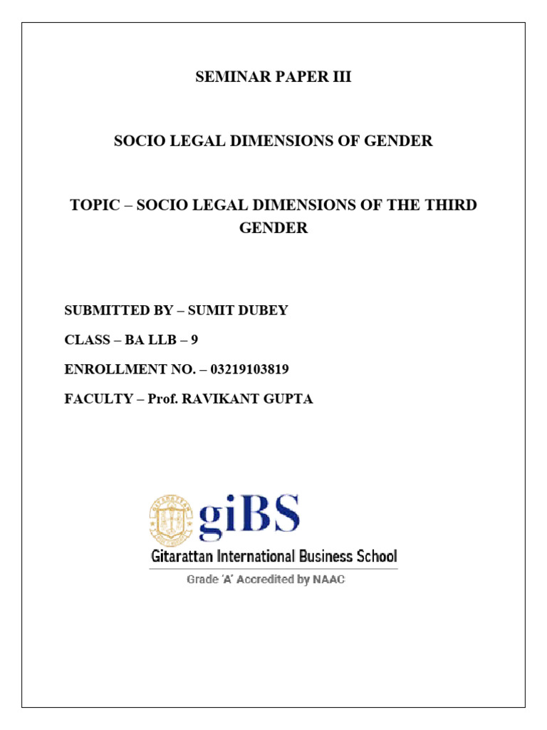 RESEARCH PAPER TRANSGENDER | PDF | Transgender | LGBTQIA+ Studies