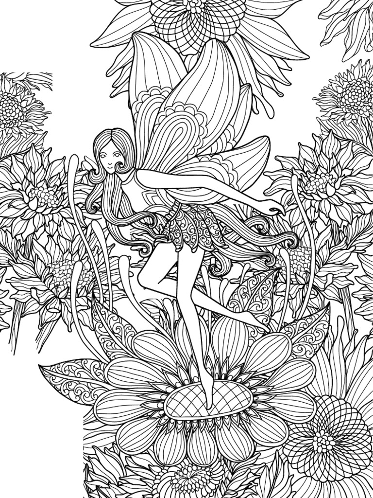 Mandalas - Hadas y Unicornios | PDF