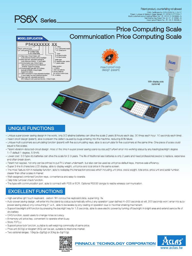 Home Adposro Public HTML Image PDF Aclas PS6 Data Sheet en | PDF