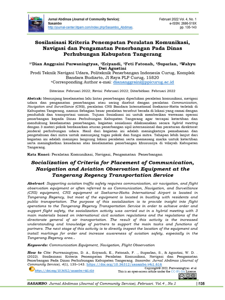 Sosilasisasi Kriteria Penempatan Peralatan Komunik | PDF | Bisnis