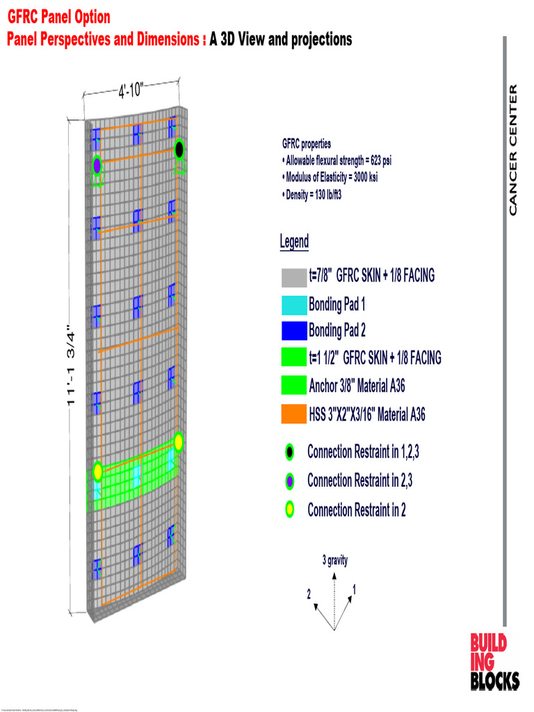 GFRC Lateral Connection Design | PDF | Elasticity (Physics) | Continuum ...