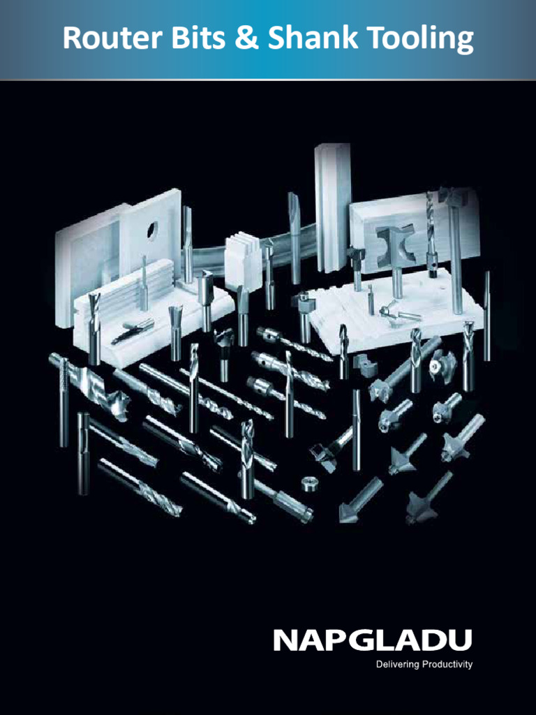 Router Bits Shank Tooling | PDF | Tools | Woodworking