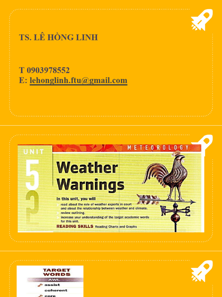 READ 1 - U 5 - Weather Warnings - Compressed | PDF