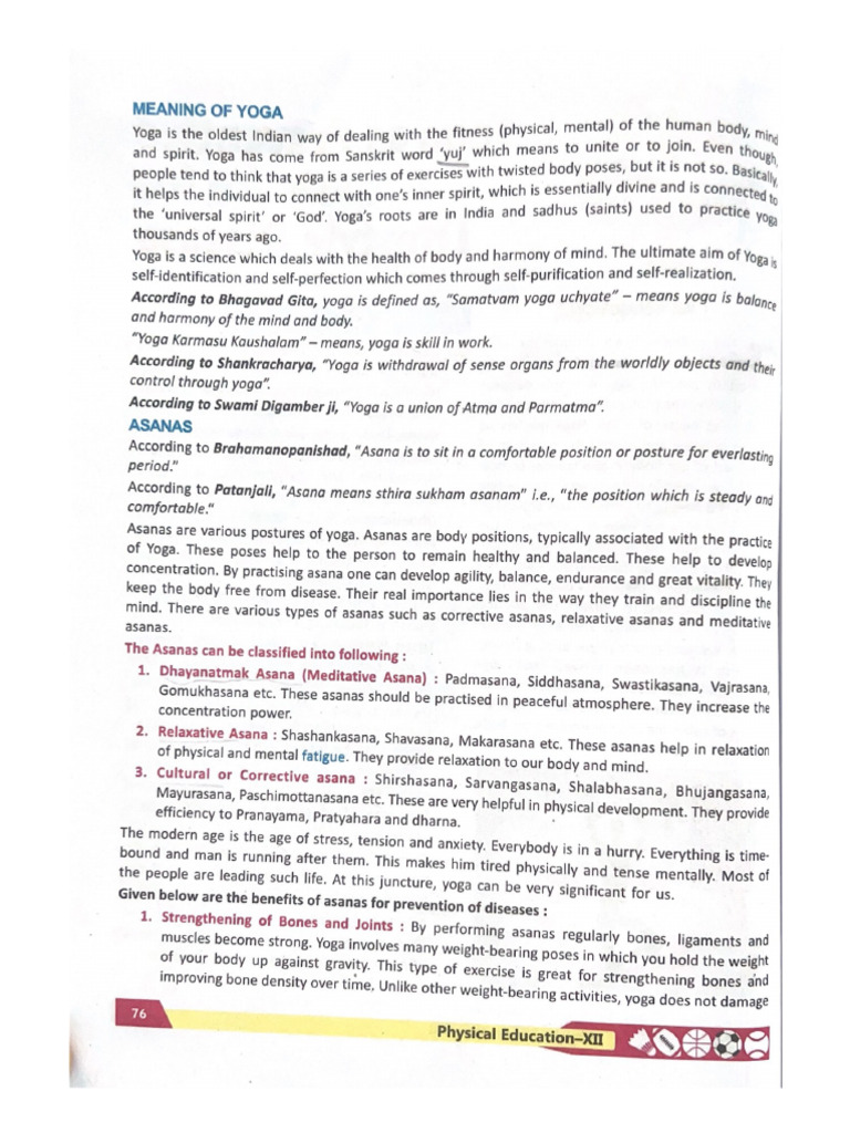 Yoga ( File Work) | PDF