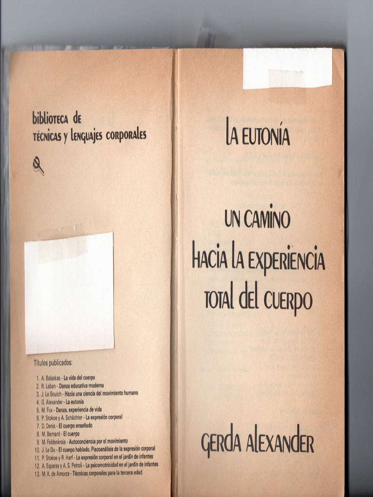 La Eutonía.G.Alexander | PDF
