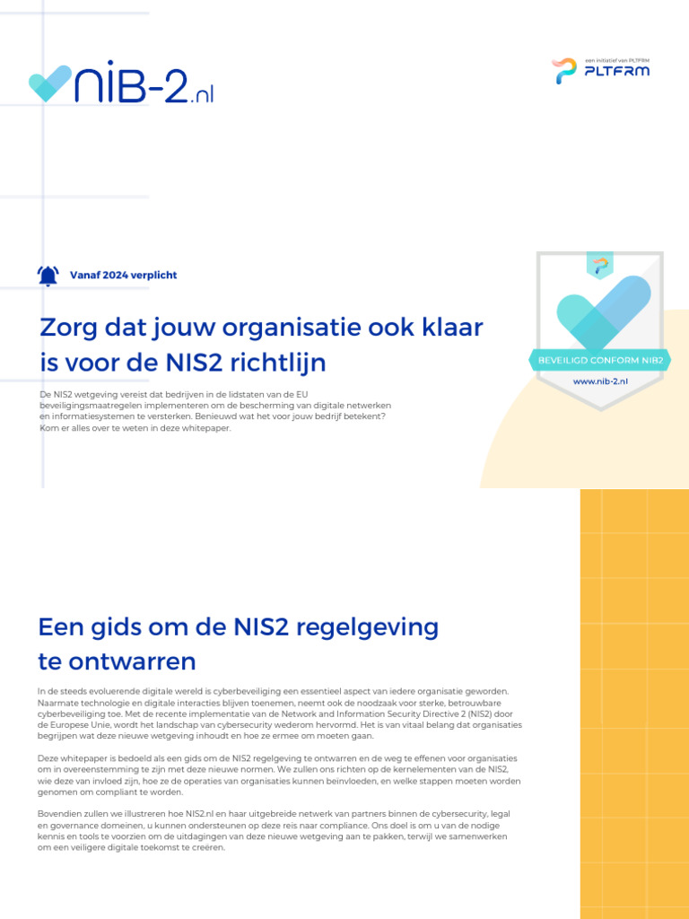 Pltfrm Whitepaper NIS | PDF