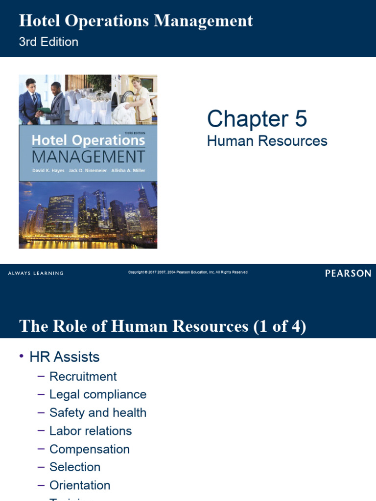 Chapter 5 Human Resources Pdf Employment Recruitment