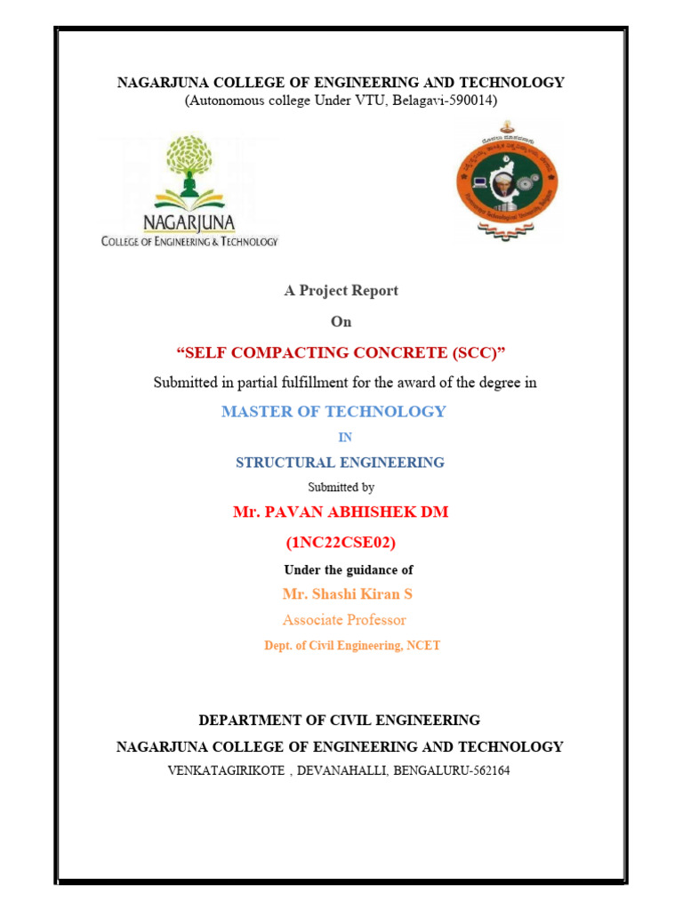 Final Mini Projet Report - Merged | PDF | Concrete | Cement