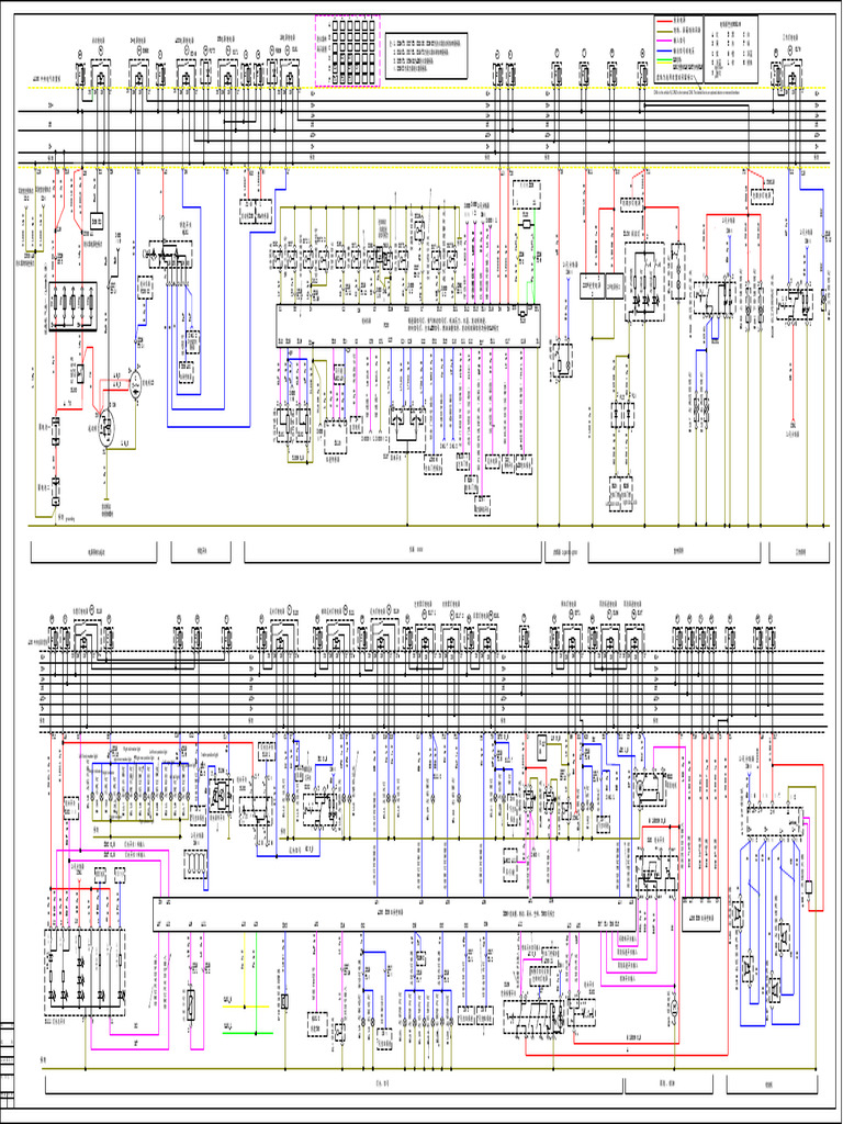 Diesel truck electrical diagram-X3000-BCM-ISZ-CM2150-00 | PDF