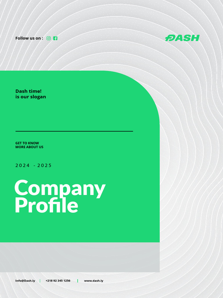 Dash Company Profile | PDF