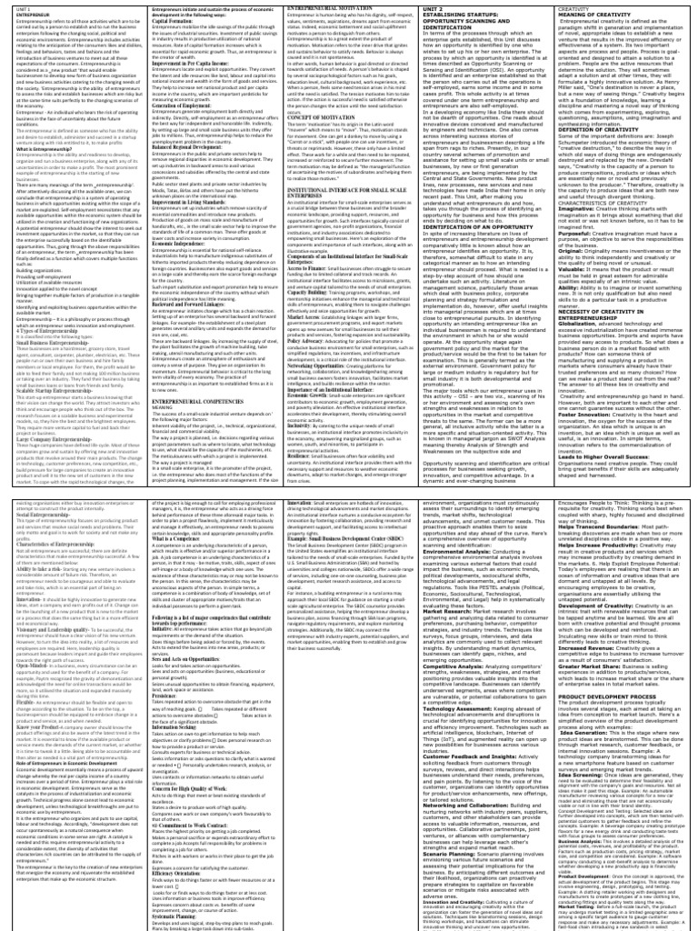 Entrepreneur Chit | PDF | Entrepreneurship | Innovation