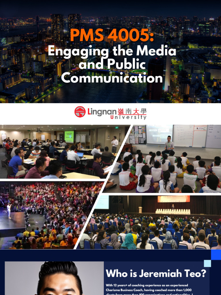 Media and Public Communication Course | PDF | Communication | Human ...